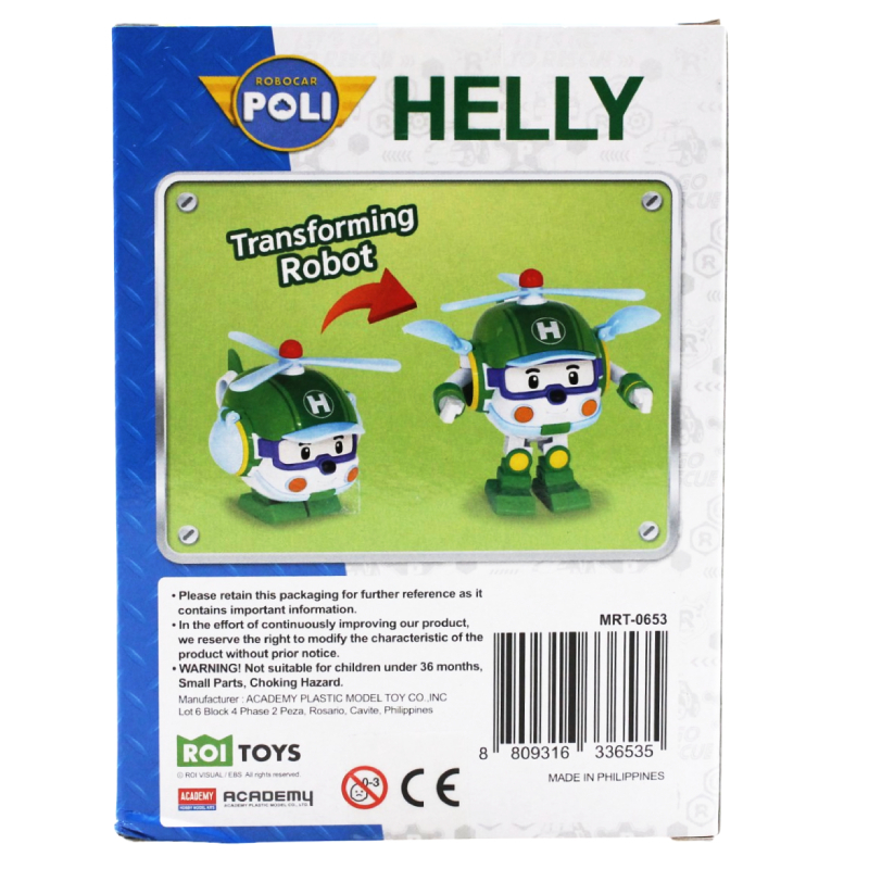 Đồ Chơi Robot Biến Hình Trực Thăng Cứu Hộ Helly - Robocar Poli MRT0653