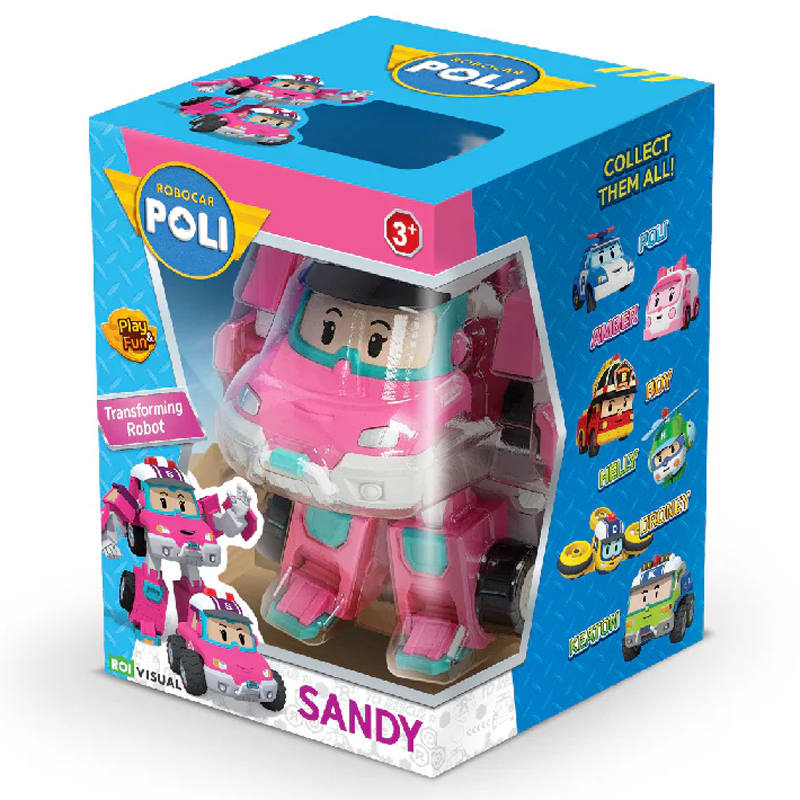Đồ Chơi Robot Biến Hình Xe Cứu Hộ Sandy - Robocar Poli MRT0657 - FAHASA.COM