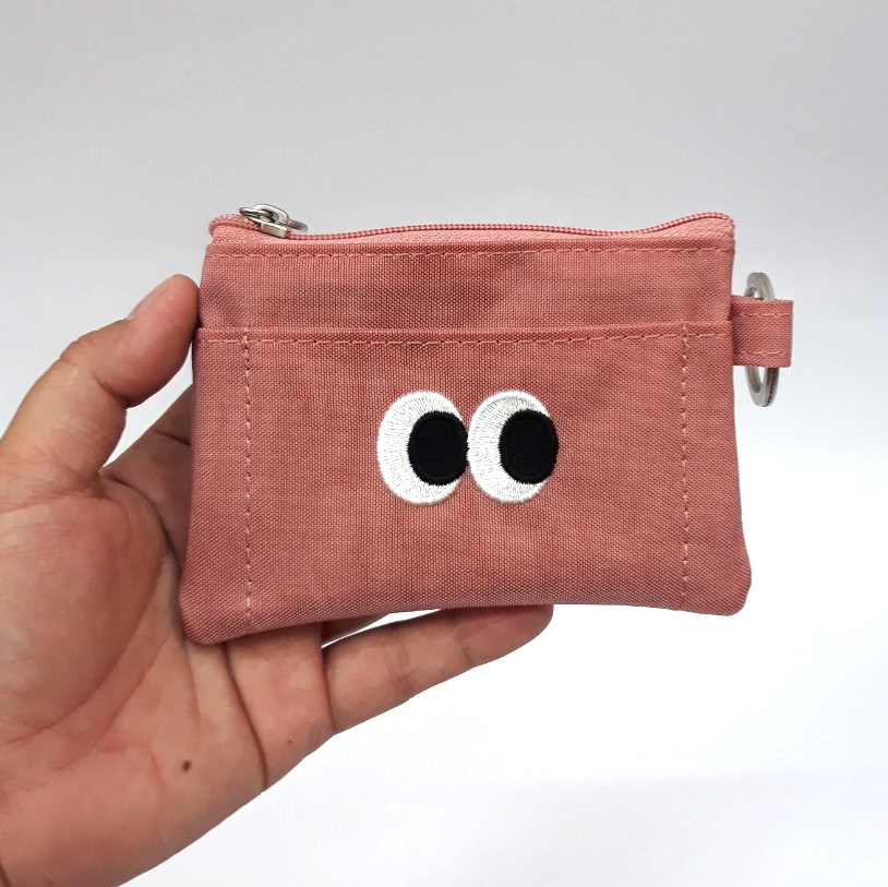 Bóp Chìa Khóa Som Som Stitch Livework - Màu Hồng