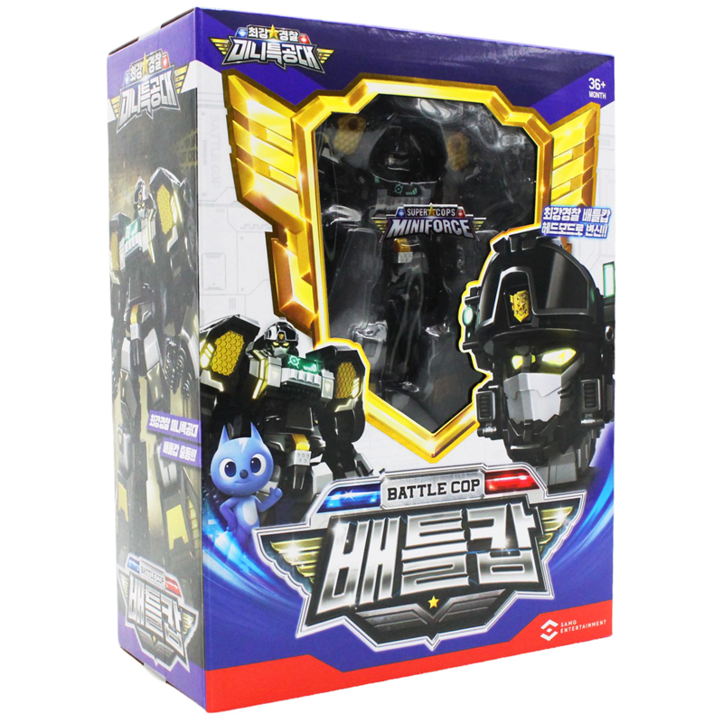 Đồ Chơi Robot Siêu Cảnh Sát Đặc Nhiệm Battle Cop - Miniforce 505009