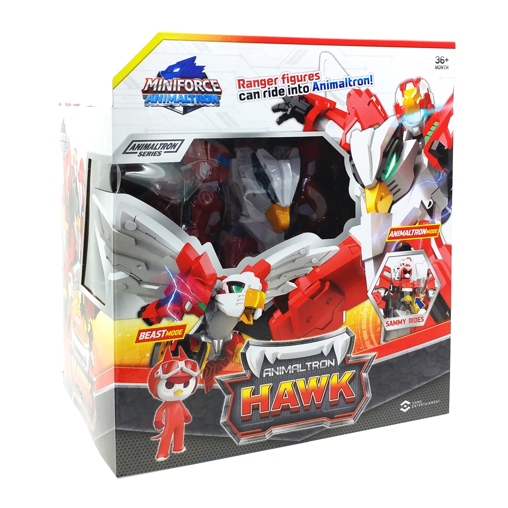 Đồ Chơi Mô Hình Robot Chiến Binh Thú Đại Bàng Animaltron Hawk ...