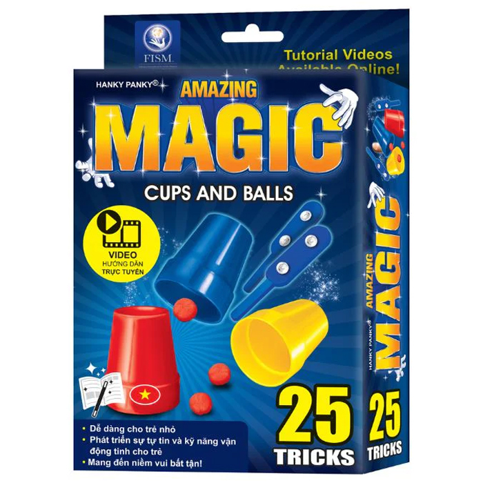 Bộ 25 Trò Ảo Thuật Happy Magic Cùng Ly Và Bóng - Hanky Panky 1541 ...