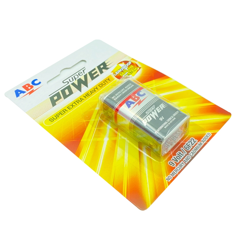 Vỉ 1 Pin ABC Super Power 9V (SH-9Volt 1B) - FAHASA.COM