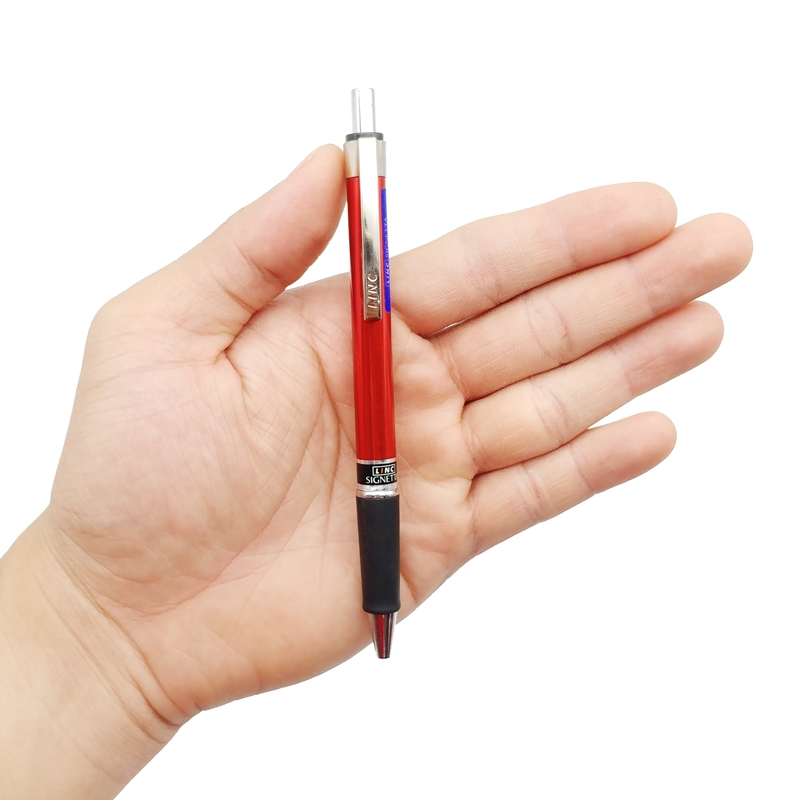 Bút Bi Bấm 0.7mm Linc Signette 4012 - Mực Xanh (Màu Thân Bút Giao Ngẫu ...