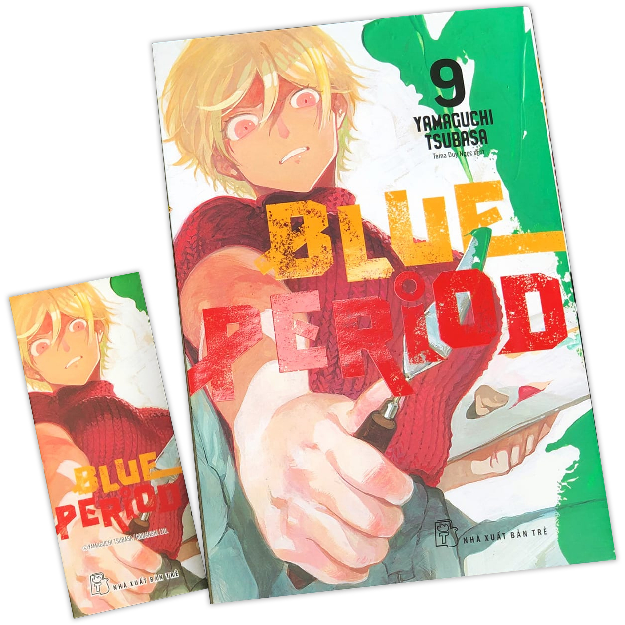 Blue Period - Tập 9 - Tặng Kèm Bookmark Giấy - FAHASA.COM