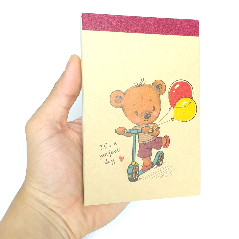 Sổ Note The Sun Misa Bear (10x15cm) - Mẫu 4 - FAHASA.COM