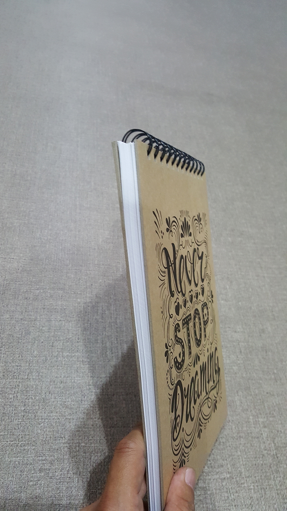 Sổ Notebook Noline - Never Stop Dreaming (17.5x25cm) - Mẫu 1 - FAHASA.COM