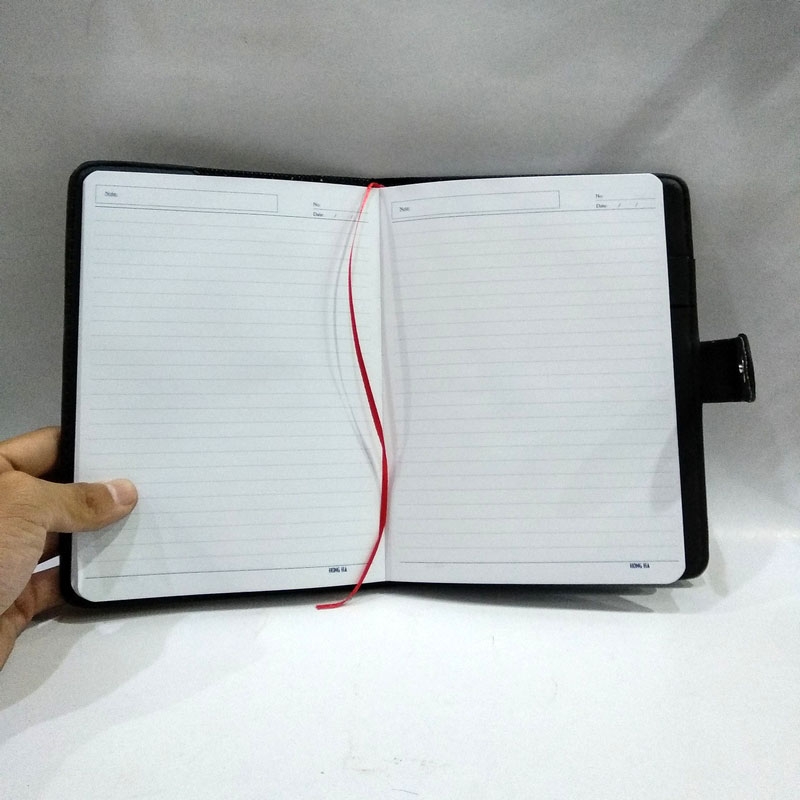 Sổ Bìa Da Trung Edition Daily Book A5 4542 - 200 Trang - Màu Đen ...