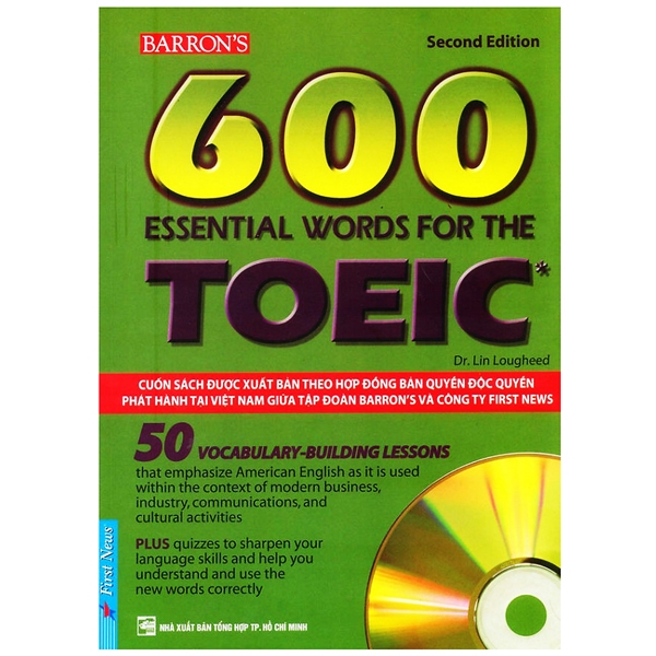 Sách Combo 600 Essential Words For The TOEIC (Sách Kèm CD) - FAHASA.COM
