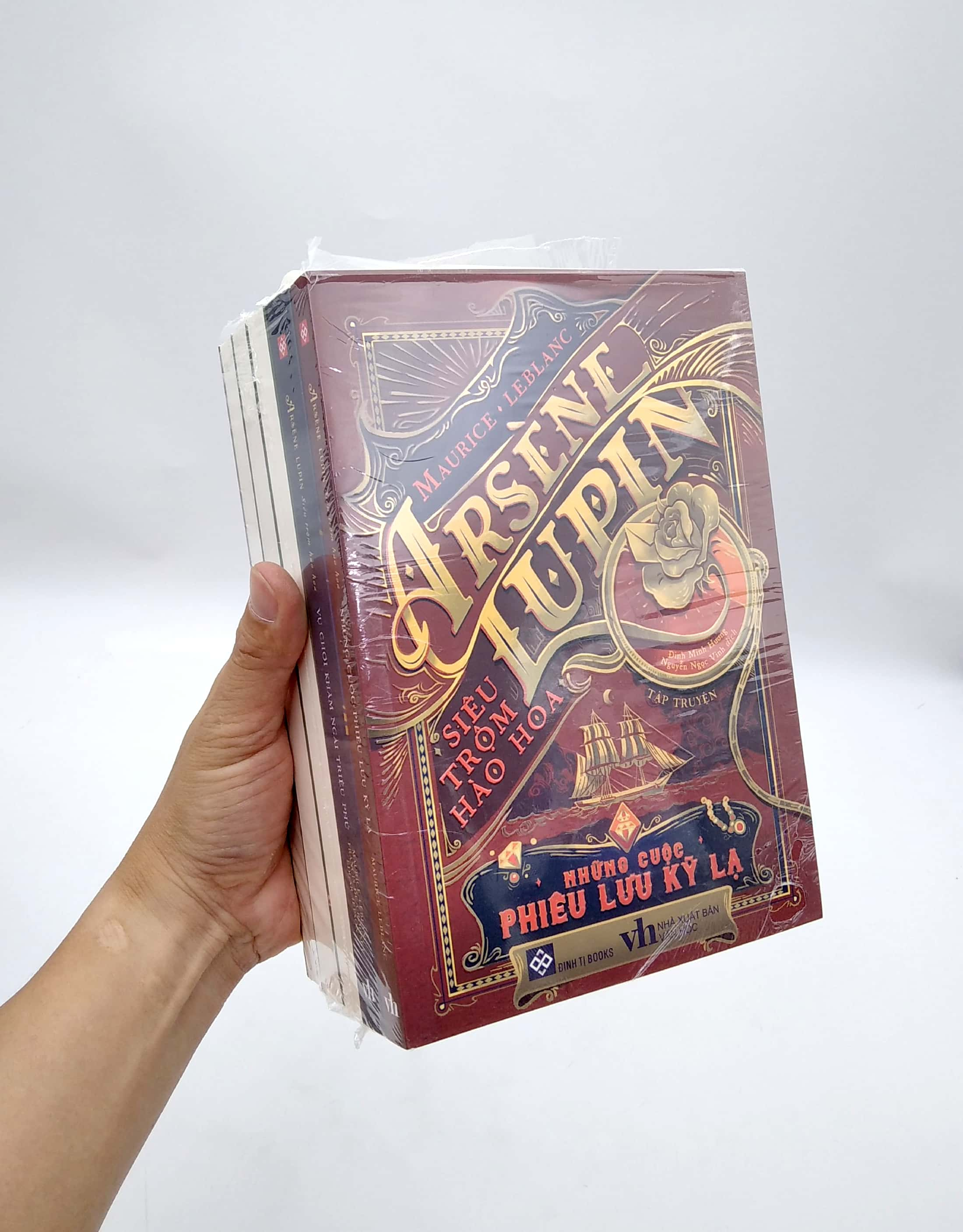 Sách Bộ Arsène Lupin - Siêu Trộm Hào Hoa (Bộ 5 Cuốn) - FAHASA.COM