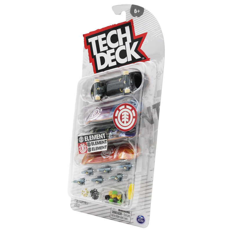 Đồ Chơi Bộ 4 Ván Trượt Tech Deck 6028815 - Mẫu 5 - Element - FAHASA.COM
