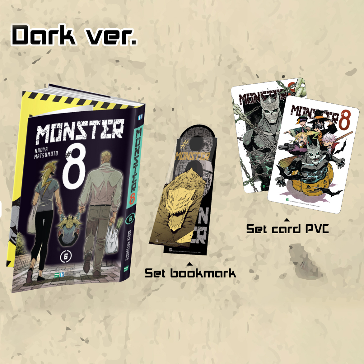 Truyện Tranh MONSTER #8 - Tập 6 - Bản Đặc Biệt - Dark Ver - Tặng 1 Set Boo - FAHASA.COM
