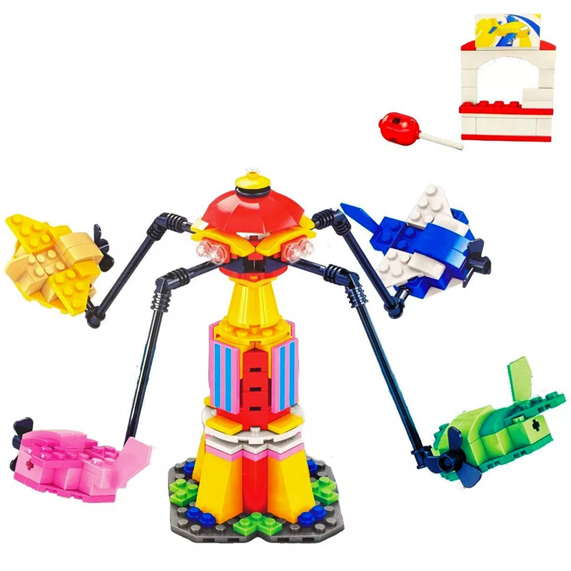 Đồ Chơi Lắp Ráp Mô Hình Vòng Xoay Thần Tốc - Keyixing 25543 (281 Mảnh G ...