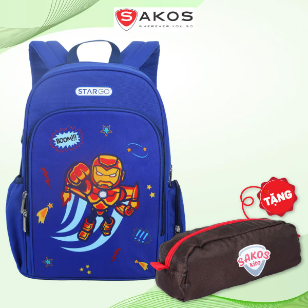 Ba Lô Trẻ Em Chống Gù Siêu Nhẹ Stargo Buddy - Sakos GBO005IHNG00 - Iron ...