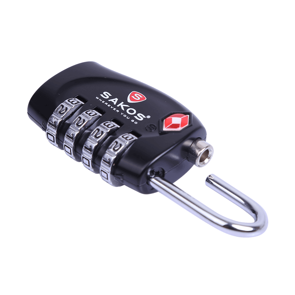 Ổ Khóa Số TSA 008 - Sakos YLA008BK - Màu Đen - FAHASA.COM