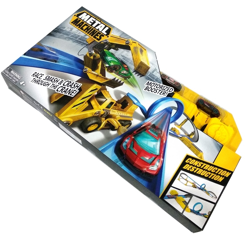 Bộ Đồ Chơi Đường Đua Công Trường Thách Thức Zuru Metal Machines 6703 ...