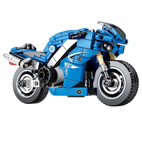 Đồ Chơi Lắp Ráp Mô Hình Xe Moto Yamaha R1 - Sembo 701102 (301 Mảnh Ghép)