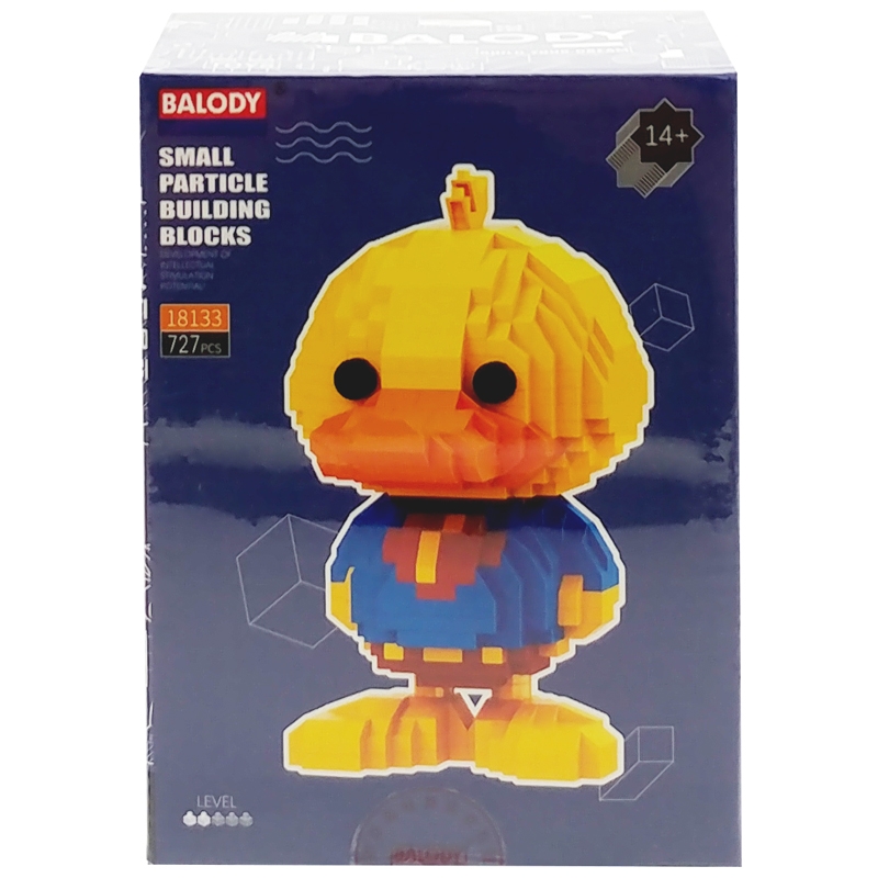 Đồ Chơi Lắp Ráp Vịt B.Duck Cosplay Superman - Balody 18133 (727 Mảnh ...