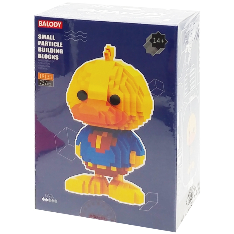 Đồ Chơi Lắp Ráp Vịt B.Duck Cosplay Superman - Balody 18133 (727 Mảnh ...