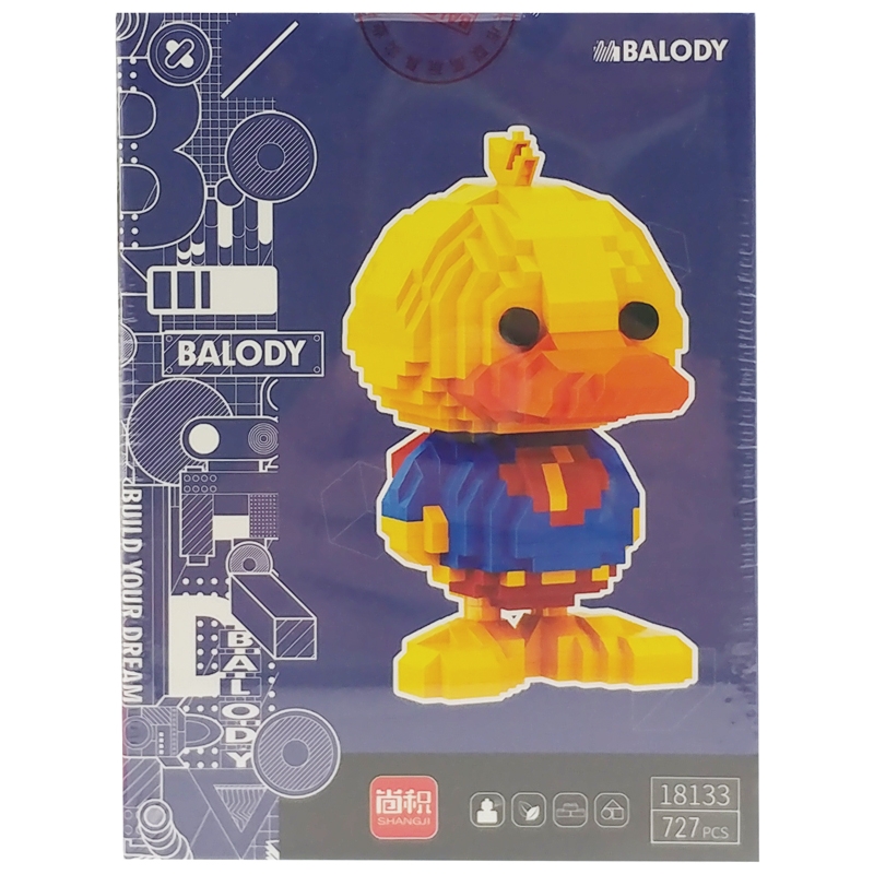 Đồ Chơi Lắp Ráp Vịt B.Duck Cosplay Superman - Balody 18133 (727 Mảnh ...