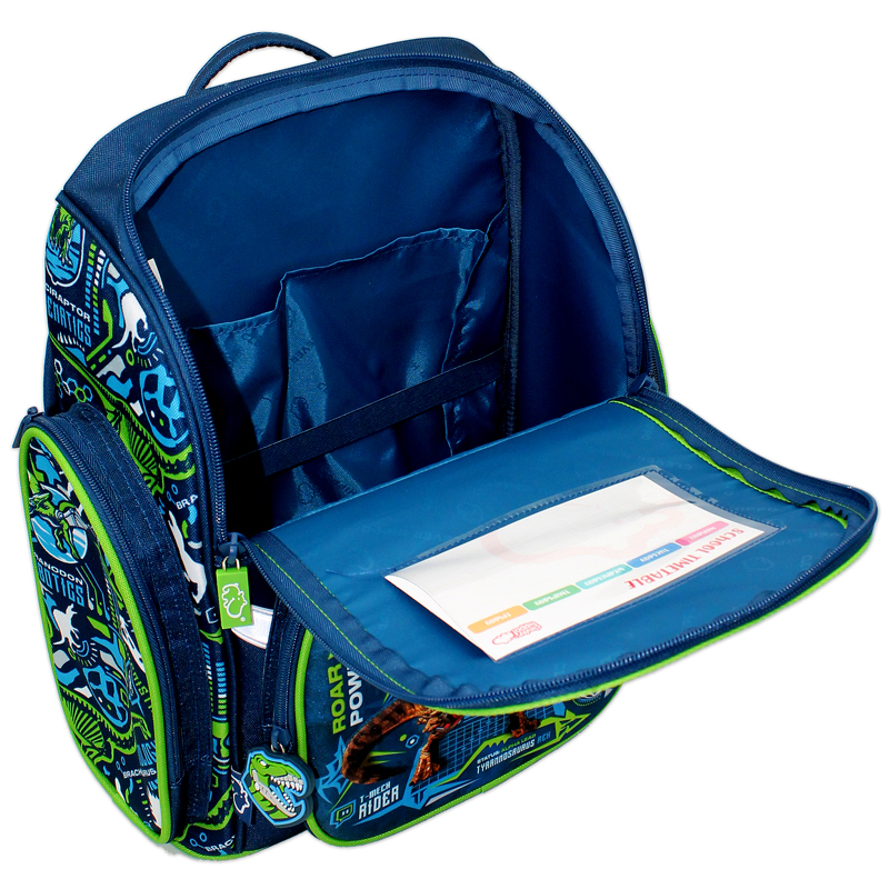 Ba Lô Chống Gù Fancy Mech-Rex Dino - Clever Hippo BD1222/BLUE