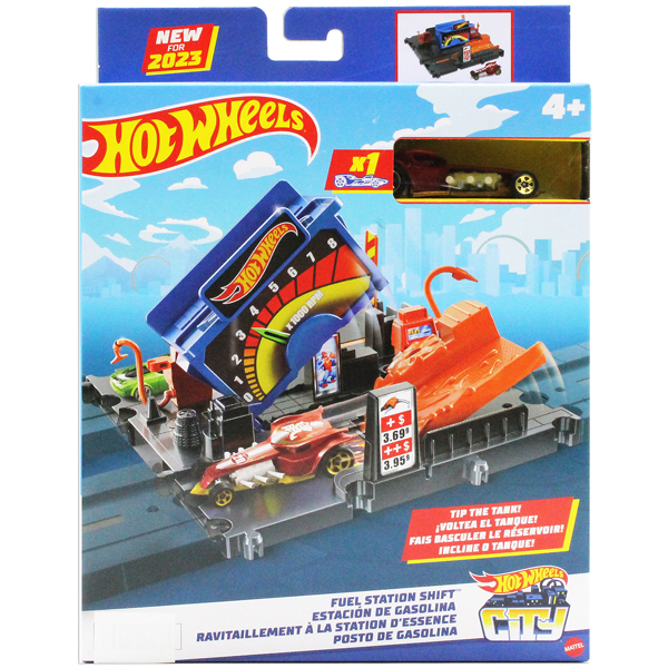 Đồ Chơi Mô Hình Trạm Đổ Xăng - Hot Wheels City HKX45/HMD53 - FAHASA.COM