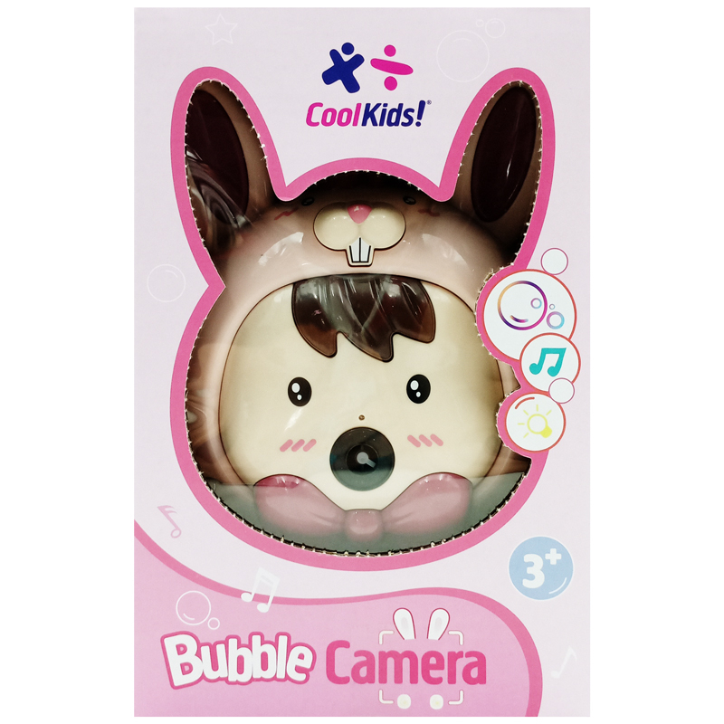 Đồ Chơi Máy Chụp Hình Bong Bóng - Thỏ Munchkin - Coolkids! BC2672 - Màu H - FAHASA.COM