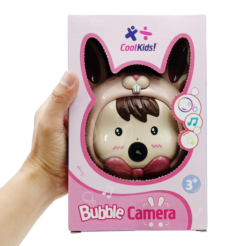 Đồ Chơi Máy Chụp Hình Bong Bóng - Thỏ Munchkin - Coolkids! BC2672 - Màu H - FAHASA.COM