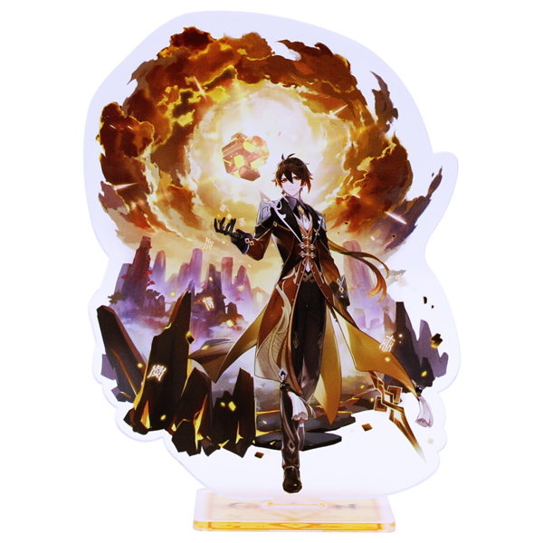 Mô Hình Standee Genshin Impact LD82 - Zhongli - FAHASA.COM