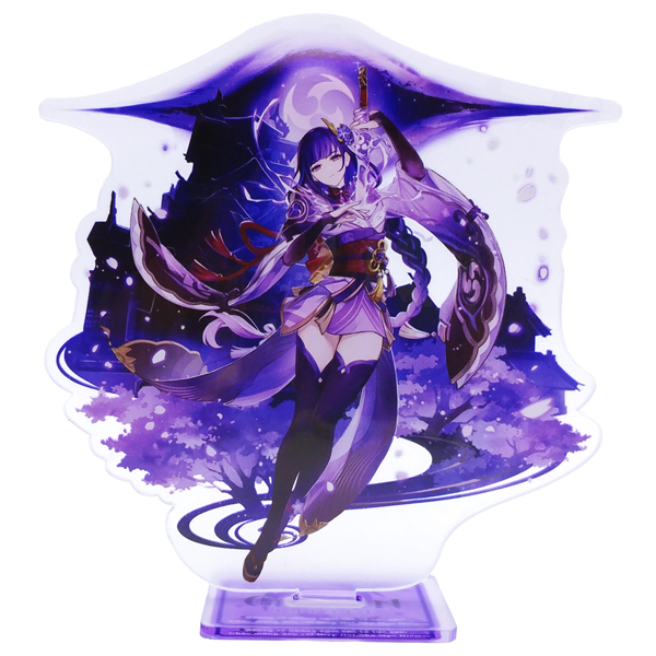 Mô Hình Standee Genshin Impact - Lâm Ngọc Việt LD83 - Raiden Shogun ...