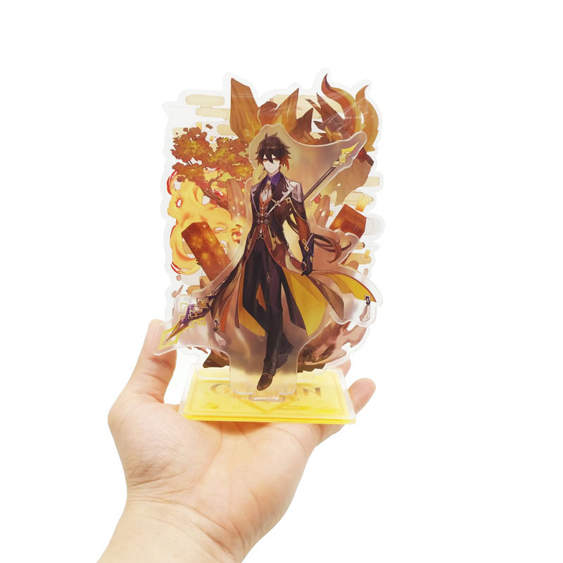 Mô Hình Standee Genshin Impact LD87 - Zhongli