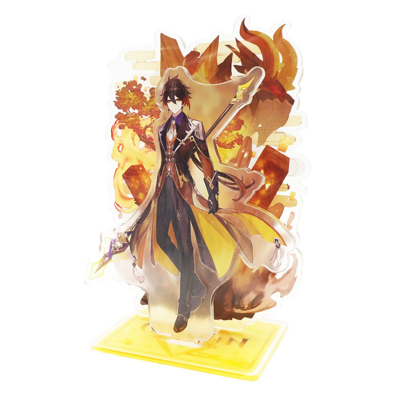 Mô Hình Standee Genshin Impact LD87 - Zhongli