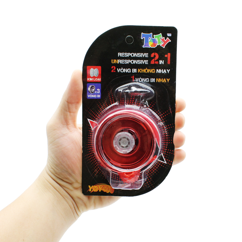Đồ Chơi Yoyo 2 Trong 1 - ToTy LN93 - Màu Đỏ
