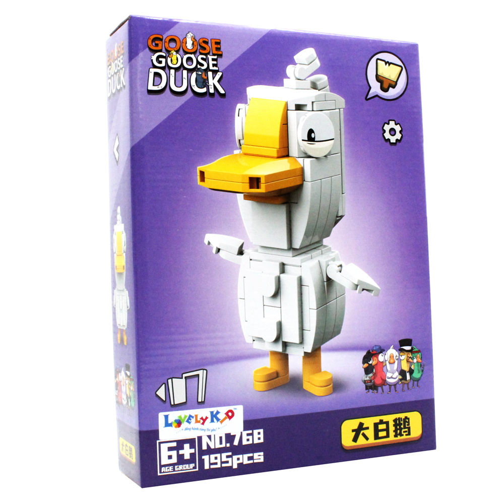 Đồ Chơi Lắp Ráp Goose Goose Duck - QuanGuan No. 768 - Vịt Trắng (195 ...