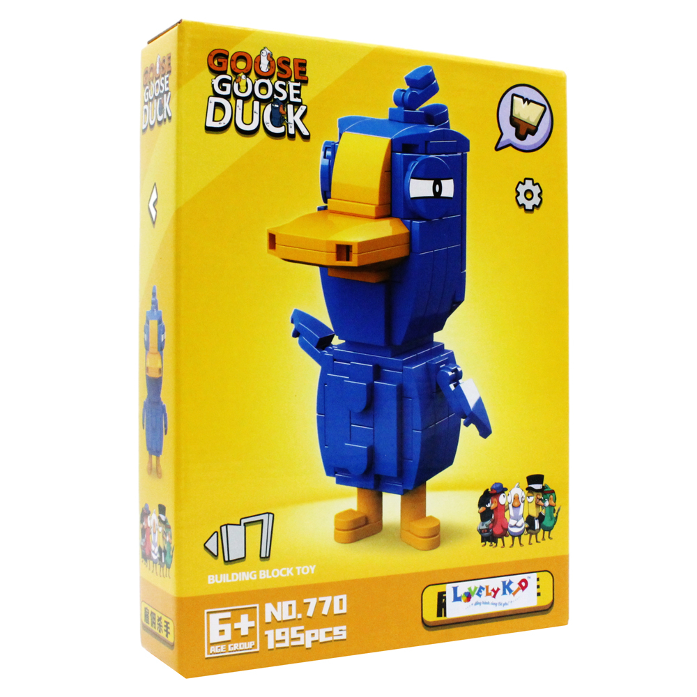 Đồ Chơi Lắp Ráp Goose Goose Duck - QuanGuan No. 770 - Vịt Xanh Dương ...