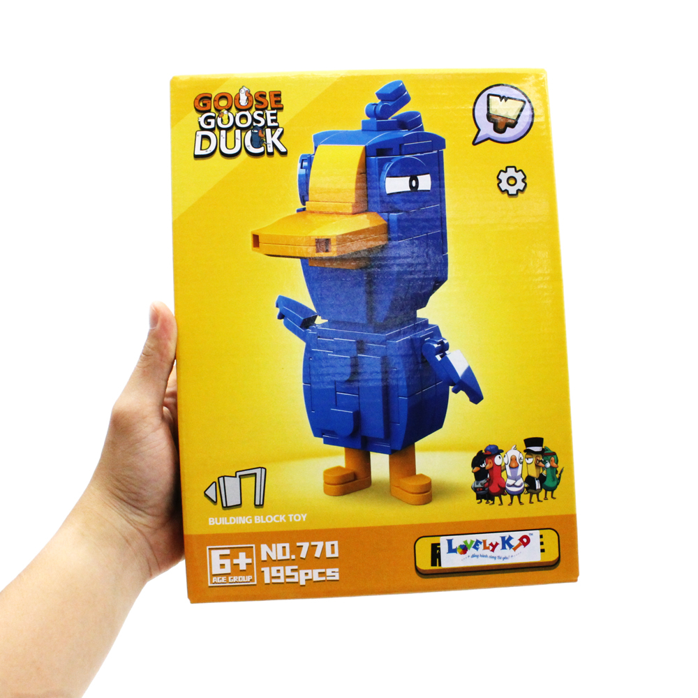 Đồ Chơi Lắp Ráp Goose Goose Duck - QuanGuan No. 770 - Vịt Xanh Dương ...