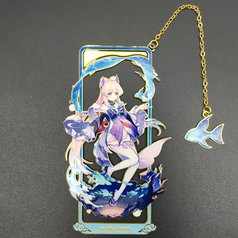 Bookmark Kim Loại Mô Hình Genshin Impact LD97 - Kokomi - FAHASA.COM