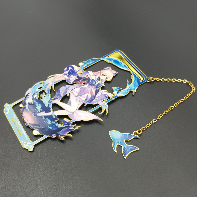 Bookmark Kim Loại Mô Hình Genshin Impact LD97 - Kokomi - FAHASA.COM