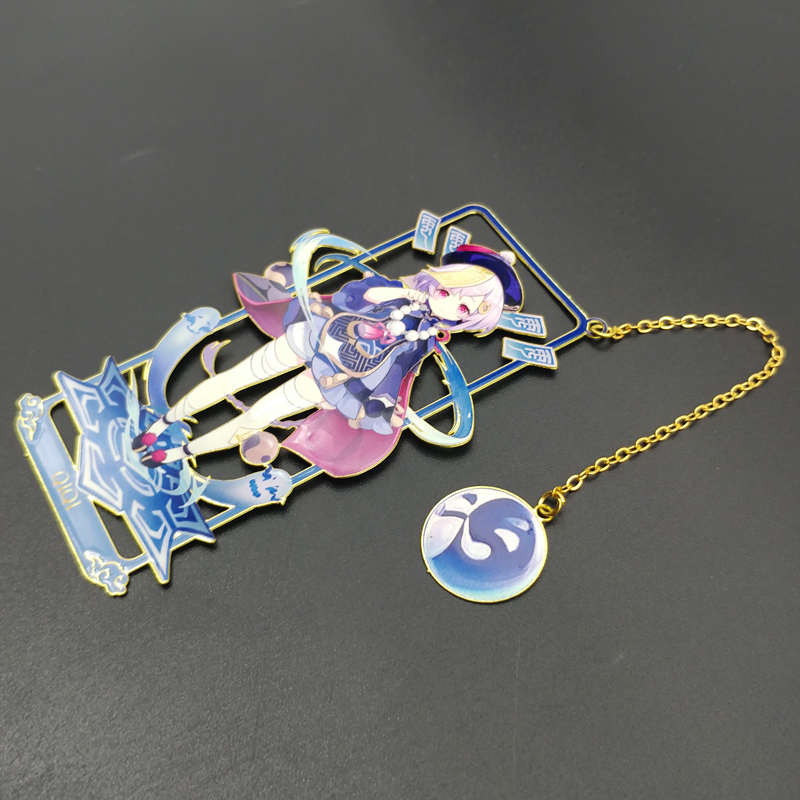 Bookmark Kim Loại Mô Hình Genshin Impact LD97 - QiQi - FAHASA.COM