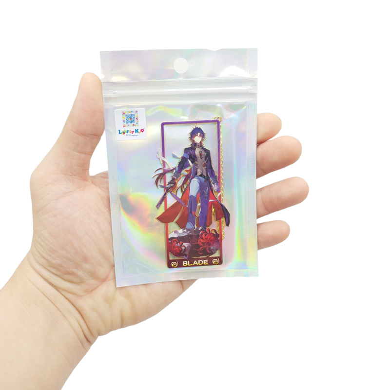 Bookmark Kim Loại Mô Hình Genshin Impact LD98 - Blade