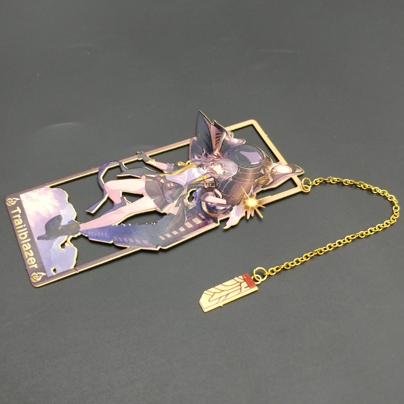 Bookmark Kim Loại Mô Hình Genshin Impact LD98 - Trailblazer 1 - FAHASA.COM