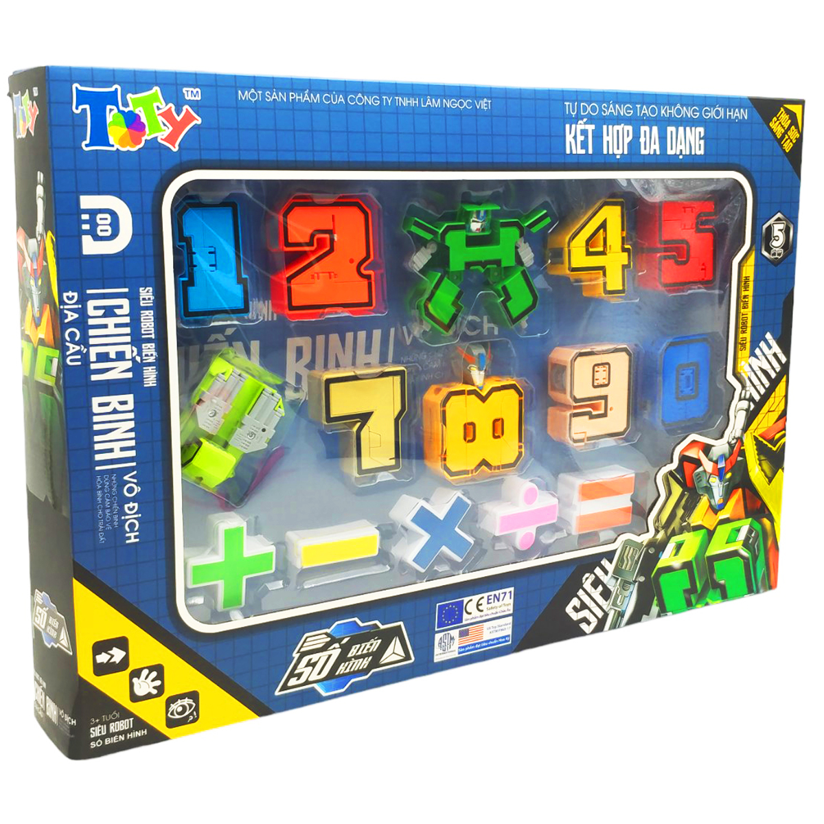 Đồ Chơi Lắp Ráp Số Biến Hình Robot - Chiến Binh Địa Cầu - ToTy LS82 ...