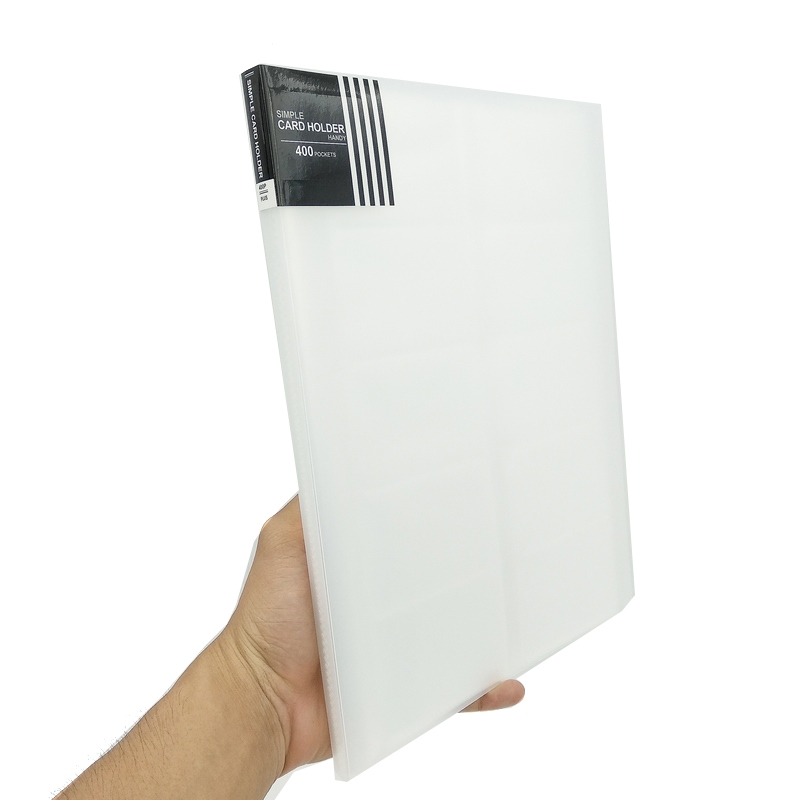 Sổ Lưu Danh Thiếp A4-400P Plus 82-V295C - Màu Trắng - FAHASA.COM