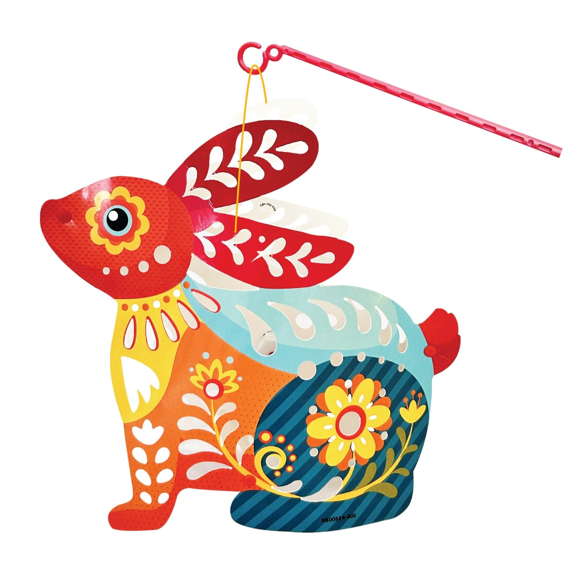 Lồng Đèn Sáng Tạo - Ánh Sáng Đêm Trăng - Hình Thỏ - Happy Kibu KB00324-0 - FAHASA.COM