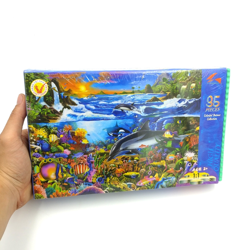 Tranh Xếp Hình EVA 35 Mảnh - Thiên Đàng Nhiệt Đới 35-002 - FAHASA.COM