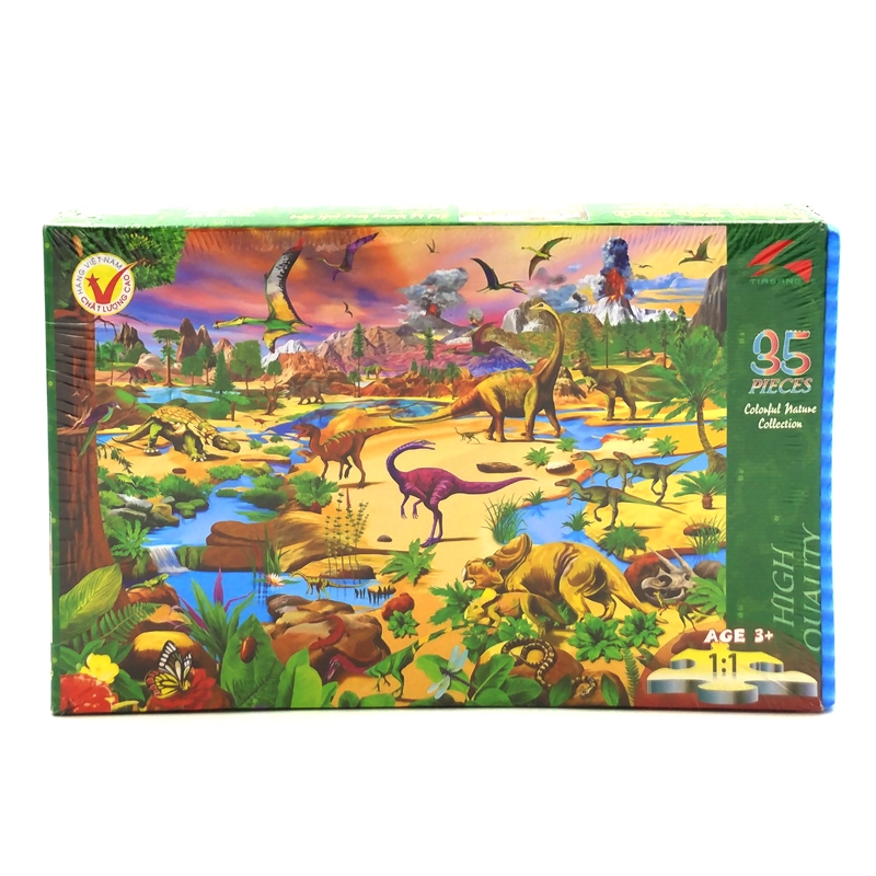 Tranh Xếp Hình EVA 35 Mảnh - Thế Hệ Khủng Long Cuối Cùng 35-004