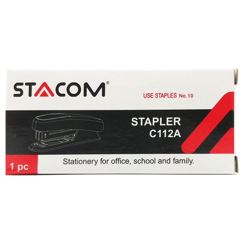 Bấm Kim Nhựa Số 10 - Stacom C112A - Màu Xanh Dương