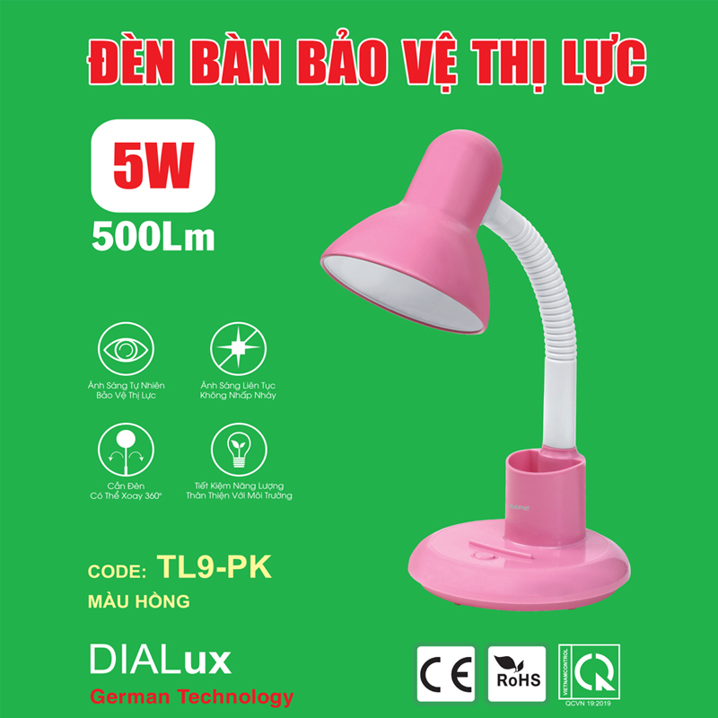 Đèn LED Để Bàn Đa Năng - MPE TL9-PK