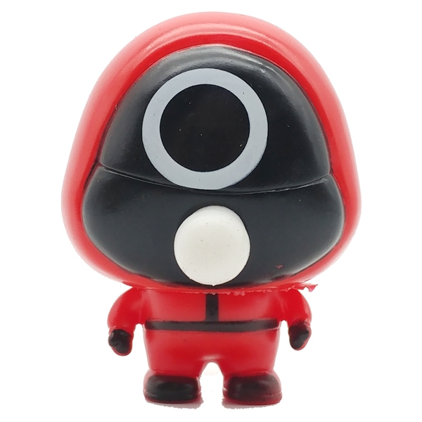 Đồ Chơi Squishy Squid Game LD54 - Hình Giám Sát Viên Mặt Nạ Tròn ...