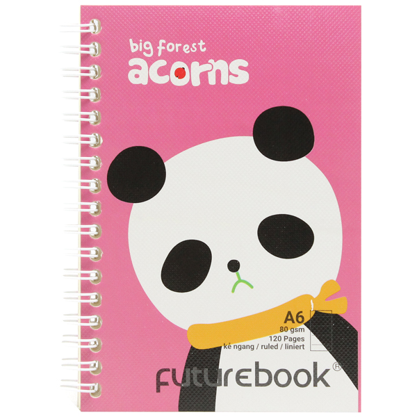 Sổ Lò Xo Sweet A6 Kẻ Ngang 120 Trang 80gsm Futurebook Lm610 Big